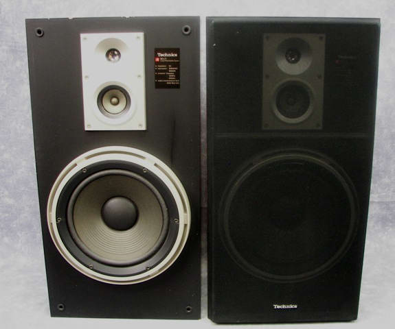 Vintage Technics Sb L71 Stereo Floor Speakers 90 Watt 8 Ohm 12 3 Way Ebay